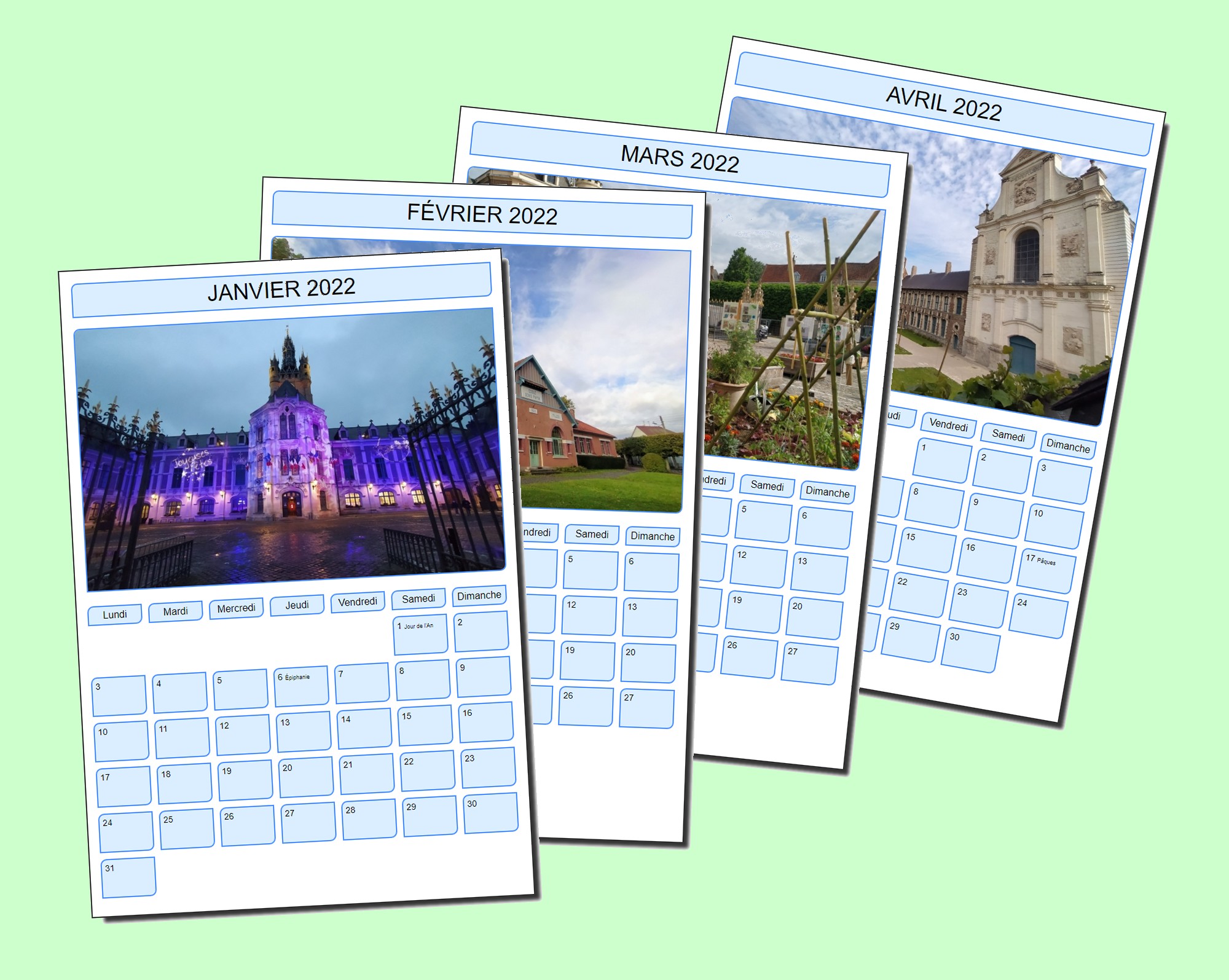 Créez votre calendrier personnalisé - ledouaisis.fr